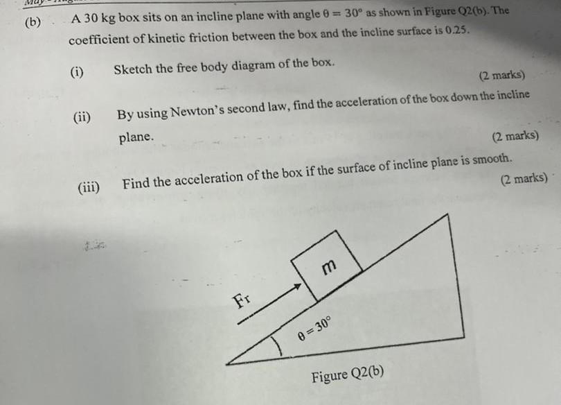 Solved Q2(a) 4 kg block is connected to 5 kg block by a | Chegg.com
