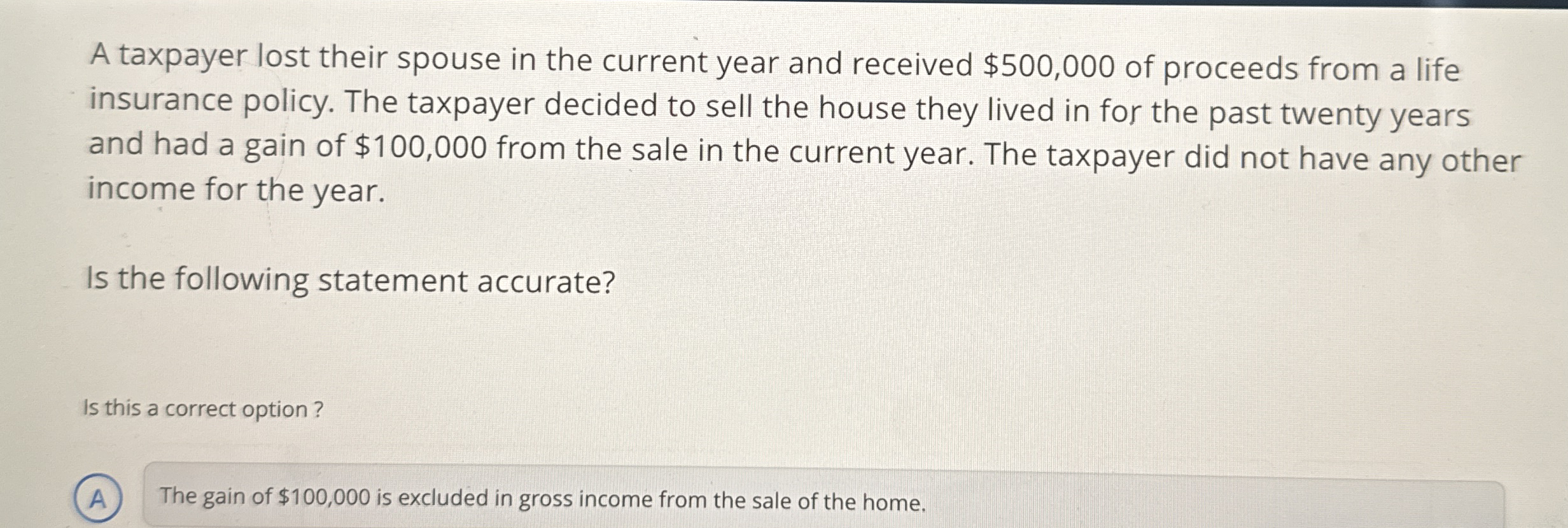 A taxpayer lost their spouse in the current year and | Chegg.com