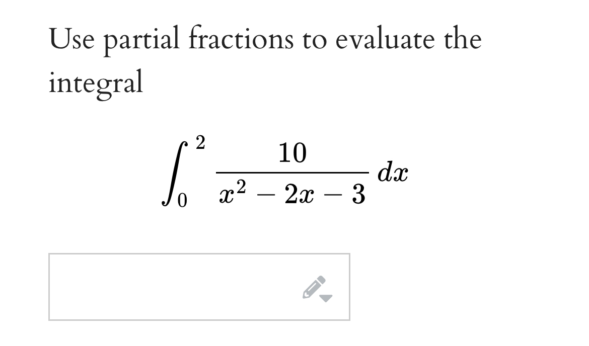 Solved Use partial fractions to evaluate the | Chegg.com