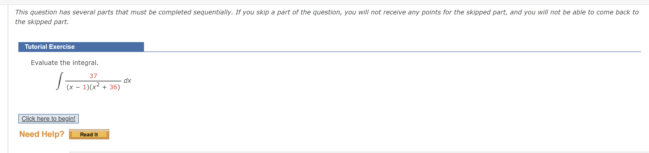 Solved the skipped part.Tutorial ExerciseEvaluate the | Chegg.com Solved the skipped part.Tutorial ExerciseEvaluate the | Chegg.com