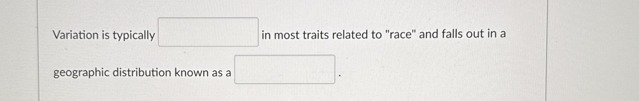 Solved Variation is typically in most traits related to | Chegg.com