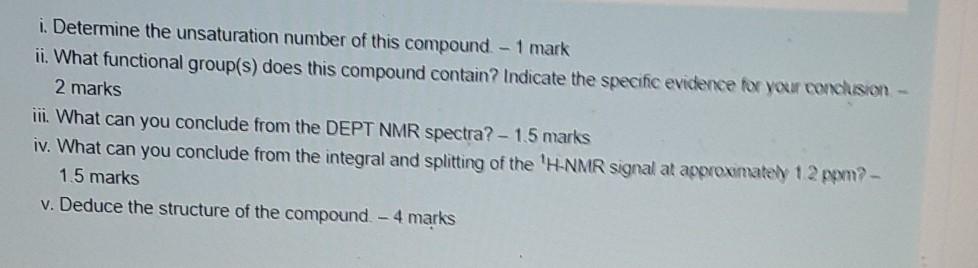 Solved A compound with molecular formula C3H6O2 displays the | Chegg.com