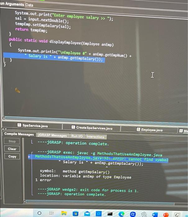 Solved what am i receiving this error message? I even took a | Chegg.com
