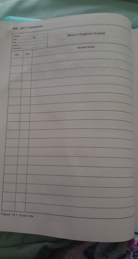 Solved Documentation Exercise Scenario: Question 57 refers | Chegg.com