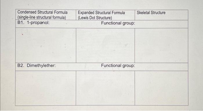 Solved \begin{tabular}{|l|l|l|} \hline Condensed Structural | Chegg.com