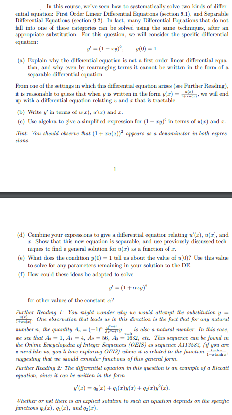 Solved In this course, we've seen how to systematically | Chegg.com
