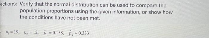 Solved ections: Verify that the normal distribution can be | Chegg.com