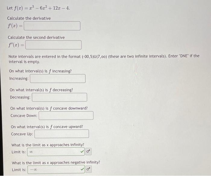 Solved The function f(x)=2x3−42x2+270x+2 has derivative | Chegg.com