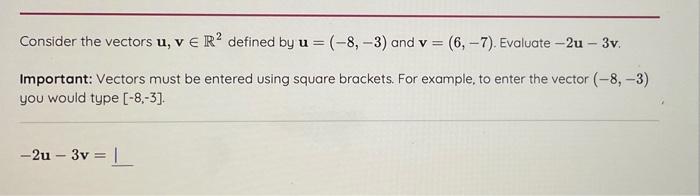 Solved Consider the vectors \\( \\mathbf{u}, \\mathbf{v} | Chegg.com