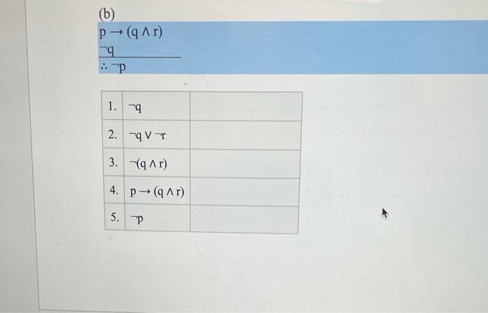 Solved Part 2: Each problem below consists of an argument | Chegg.com