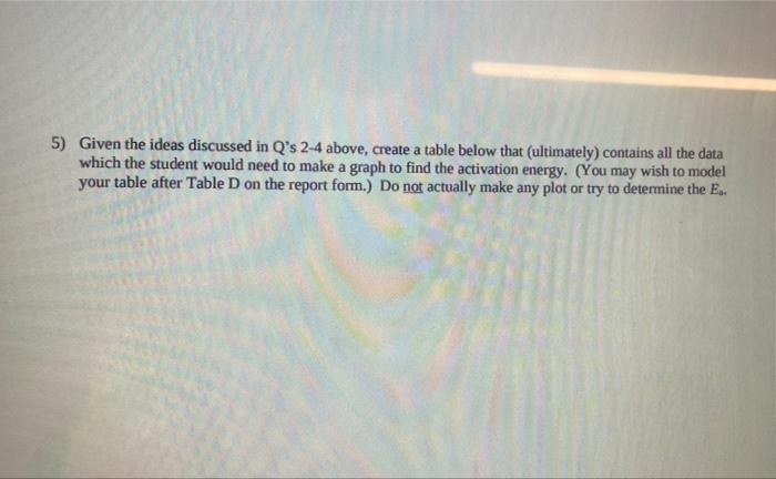 Solved 68 A student wants to use an Arrhenius plot to | Chegg.com