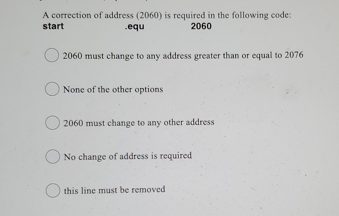 Solved Consider the following partial code: start line1: | Chegg.com