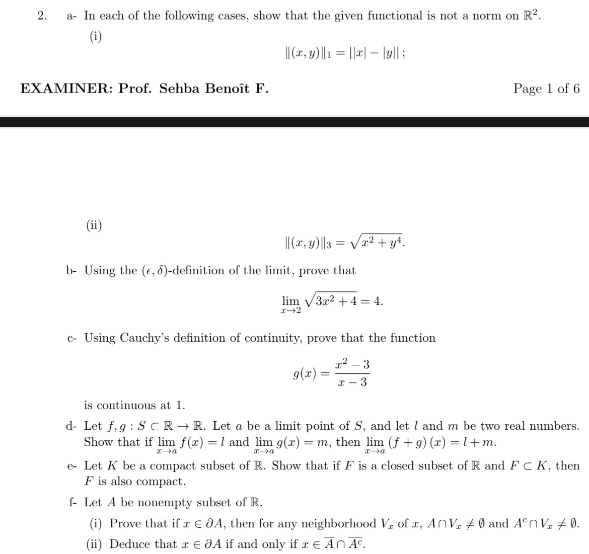 Solved Solve all in the imagesa- ﻿Let A={1-1n,ninN}.Prove | Chegg.com