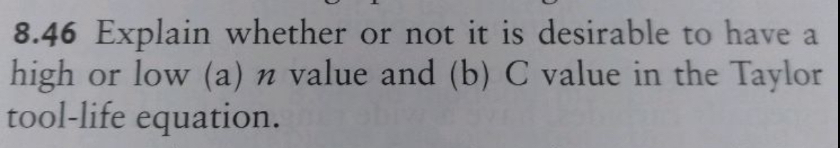 Solved 8.46 ﻿Explain whether or not it is desirable to have | Chegg.com