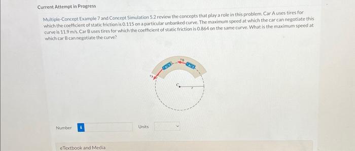 Solved Multiple-Concept Example 7 and Concept Simulation 5.2 | Chegg.com