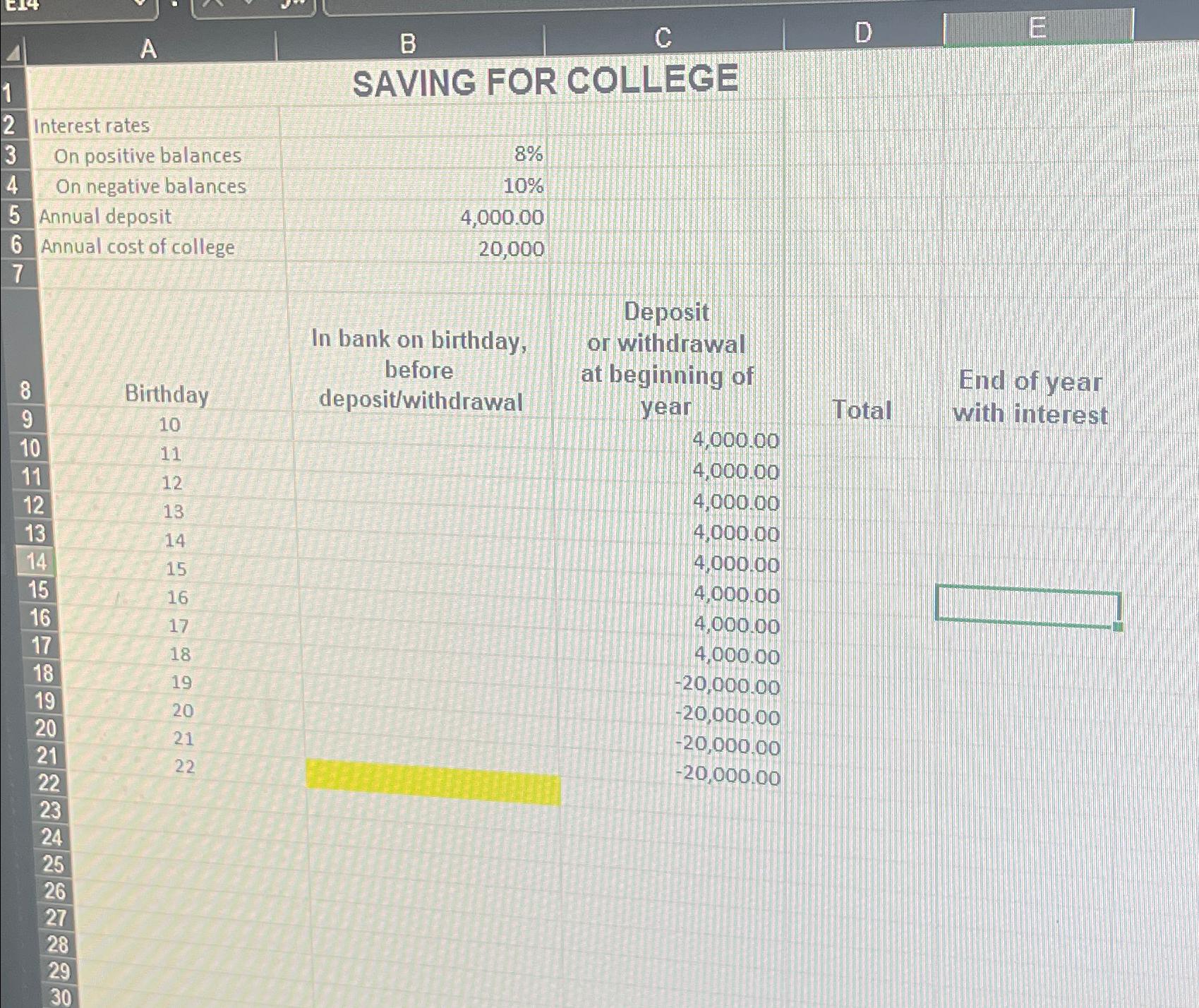 Solved Solve using Excel functions. List steps using Excel | Chegg.com Solved Solve using Excel functions. List steps using Excel | Chegg.com