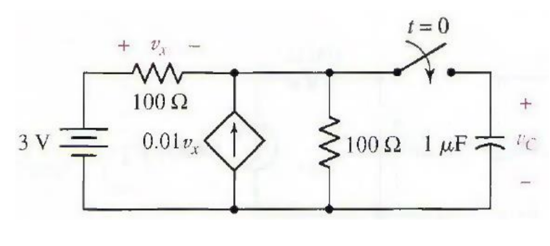 Solved Calculate Vc(t) for t>0 in the following circuit | Chegg.com