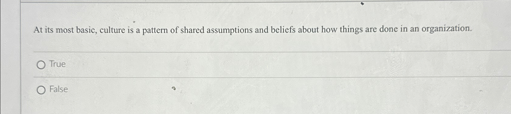 Solved At its most basic, culture is a pattern of shared | Chegg.com