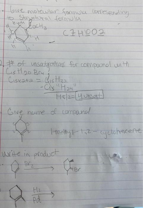 Solved - Give molecular formula corresponding to Strydotoral | Chegg.com
