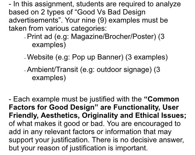 Examples Bad Print Ads