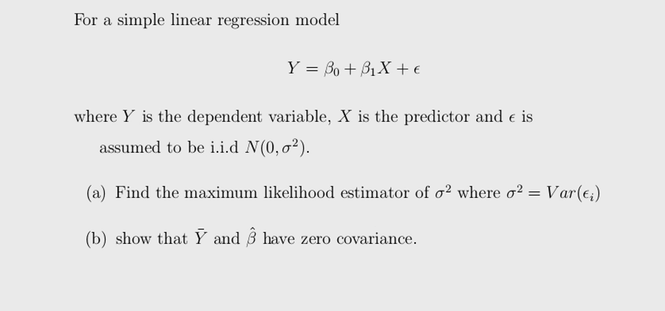 Solved For a simple linear regression | Chegg.com