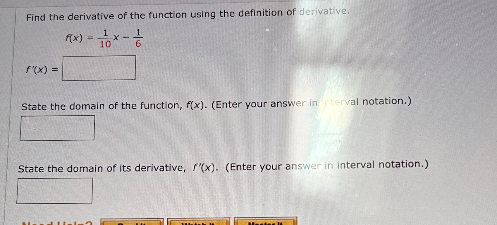 Solved Find the derivative of the function using the | Chegg.com