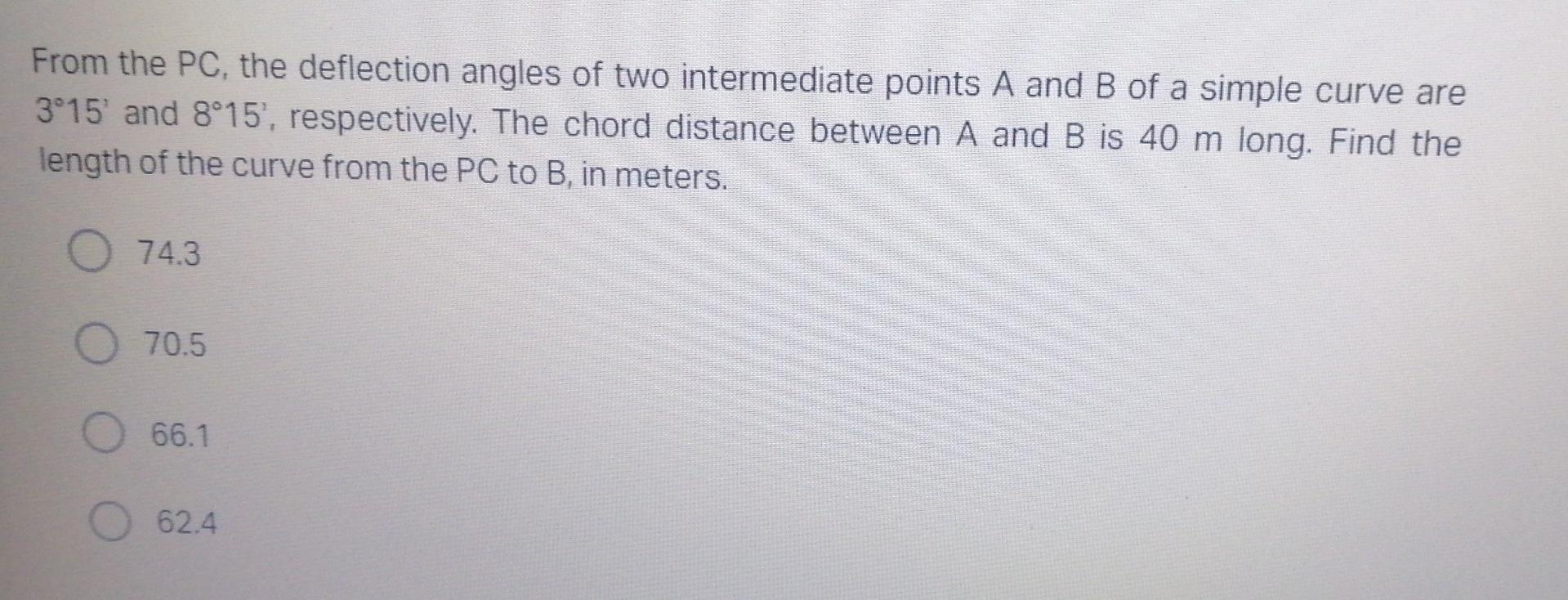 Solved From The Pc The Deflection Angles Of Two