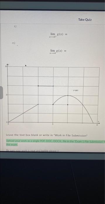 Solved Given the graph of the function g(x) tind the | Chegg.com