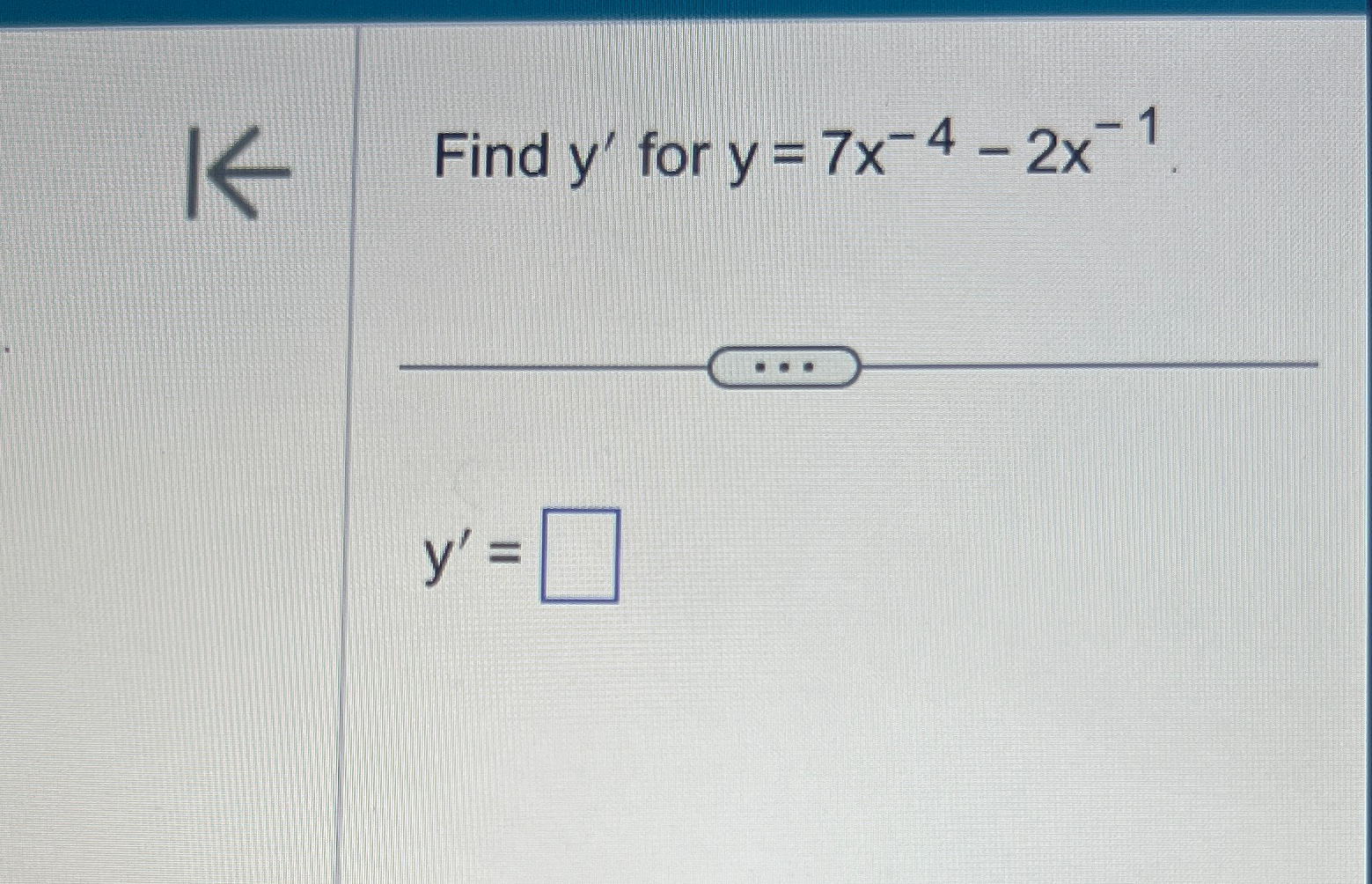 Solved Find Y ﻿for Y 7x 4 2x 1y