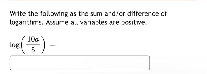 Solved Write the following as the sum and/or difference of | Chegg.com