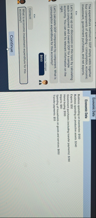 Solved The expenditure method to GDP simply adds together | Chegg.com