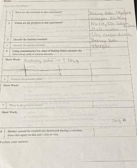 Solved CAN SOMEONE PLEASE HELP ME OUT WITH THIS CHEMISTRY | Chegg.com