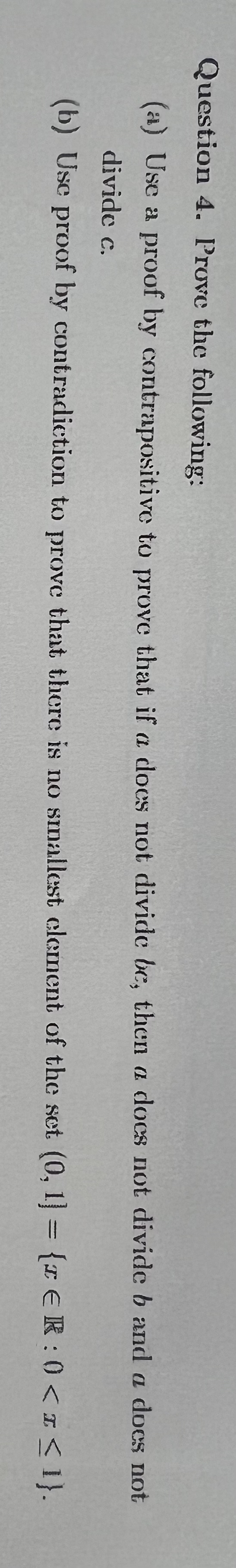 Solved General proof tip: Before you start writing your | Chegg.com