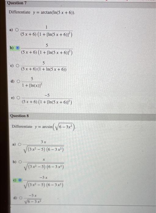 Solved I'm unsure of the answers i put for both of these | Chegg.com