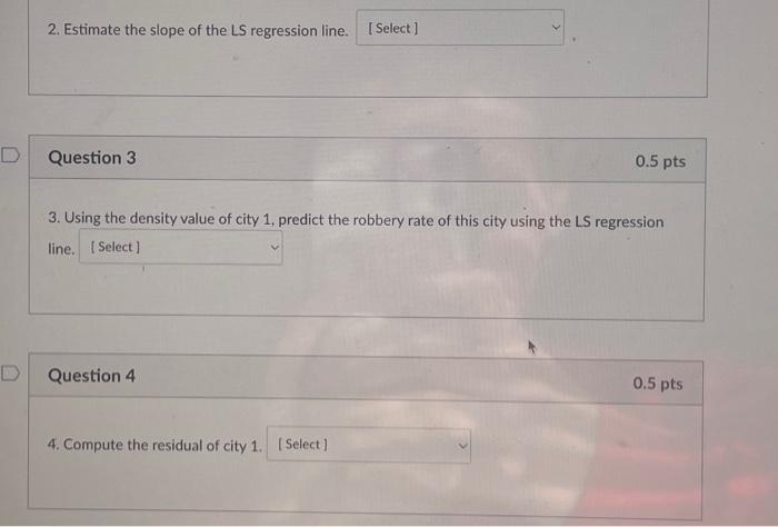 Solved A criminologist studying the relationship between | Chegg.com