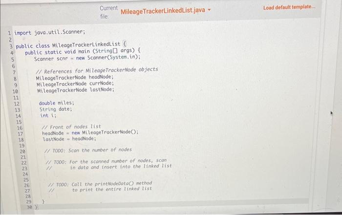 Solved Java// only ise the code I have provided. If it is | Chegg.com