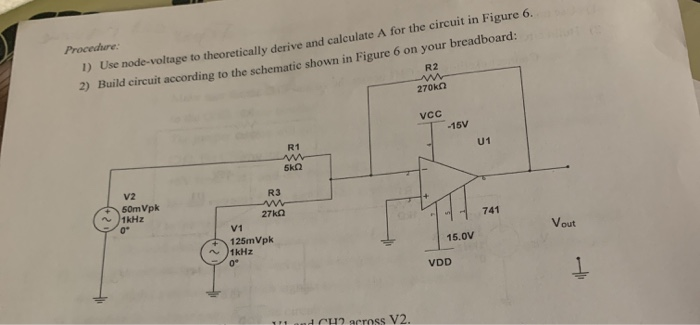 Solved Procedure • Use Node Voltage To Theoretically Derive