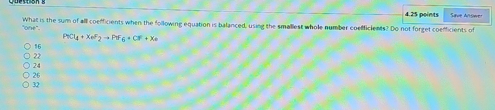 Solved What is the sum of all coefficients when the | Chegg.com