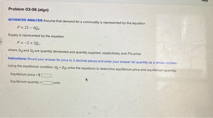 Solved Problem 03-06 (algo) ADVANCED ANALYSIS Assume that | Chegg.com