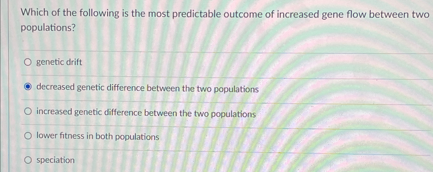 Solved Which of the following is the most predictable | Chegg.com