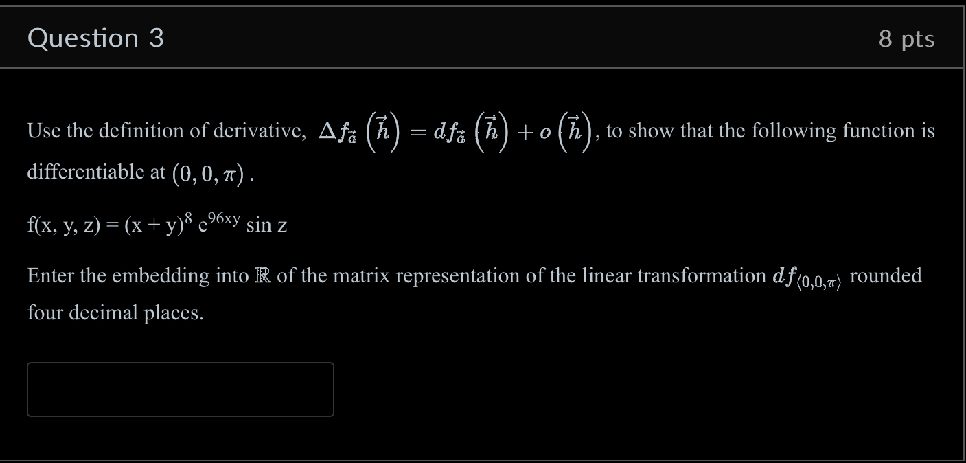 Solved using only multivariable calculus methods and | Chegg.com