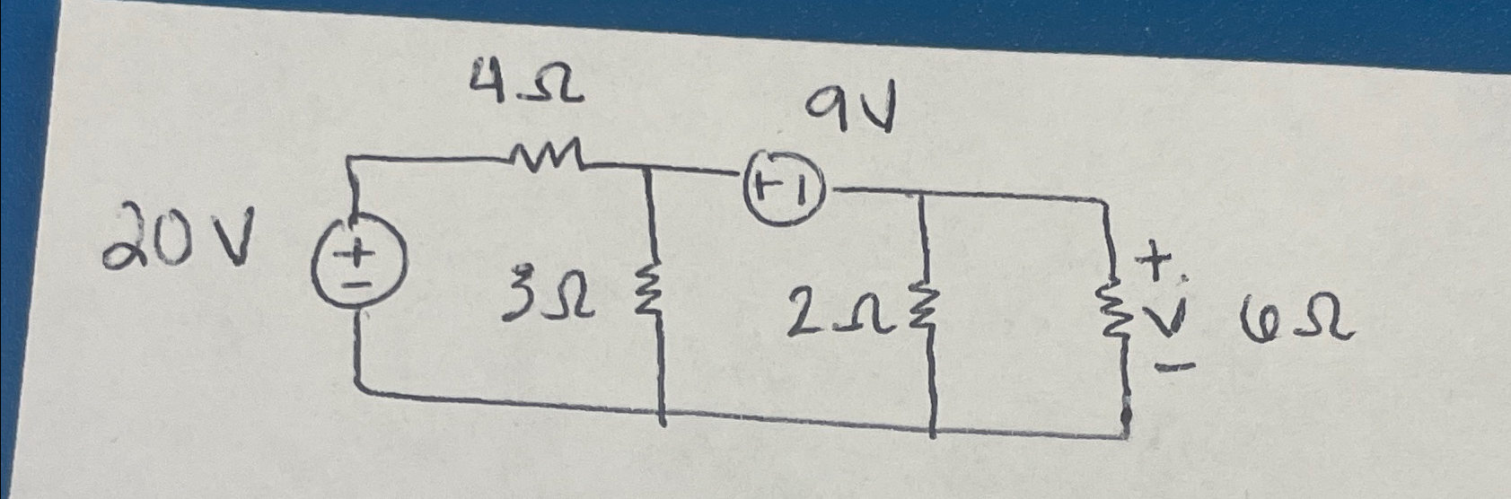 Solved a.) ﻿use superposition theorem to find Vb.) ﻿given | Chegg.com