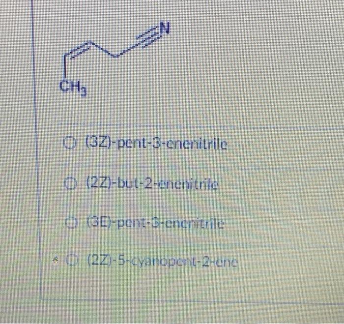 Solved OH H.C CH, 0 2-ethyl-4-hydroxyhexanenitrile | Chegg.com