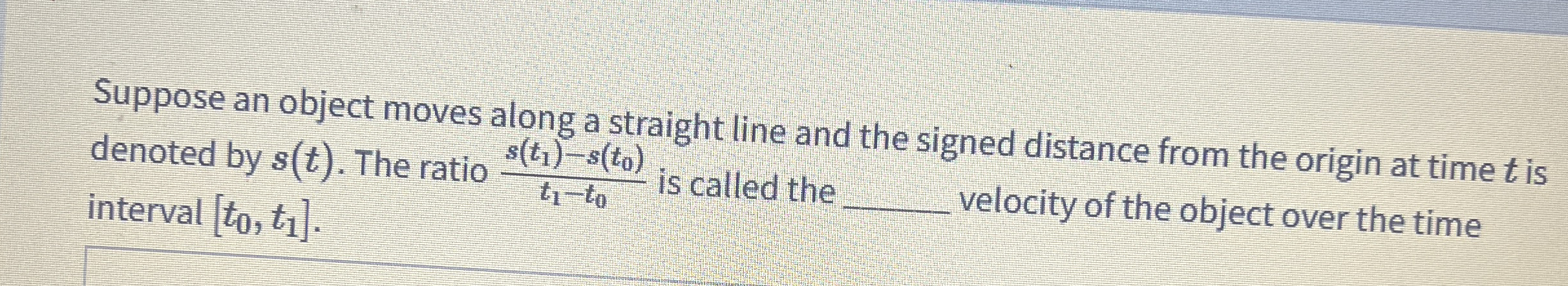 Suppose an object moves along a straight line and the | Chegg.com