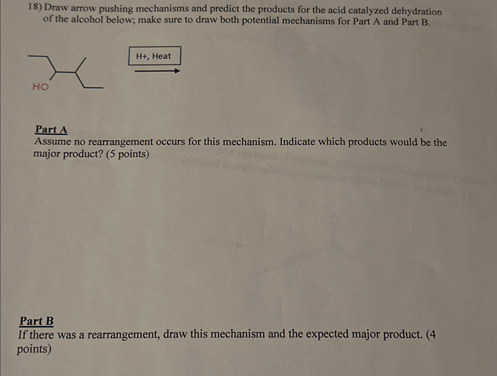 Solved Draw arrow pushing mechanisms and predict the | Chegg.com