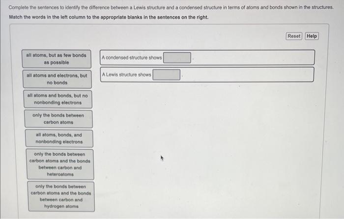Solved Complete The Sentences To Identify The Difference