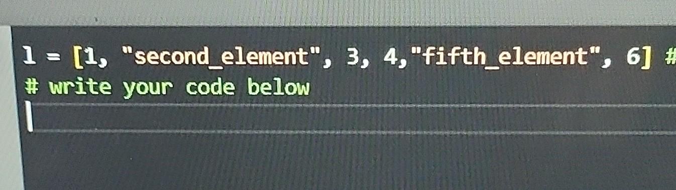 Solved Swap the second and second-to-last values in the | Chegg.com