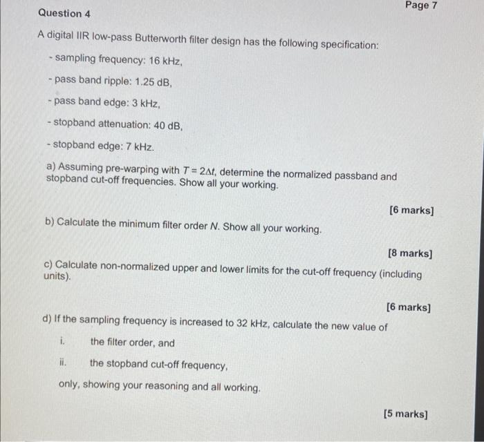 Solved Topic: Digital Signal Processing this questoon is | Chegg.com