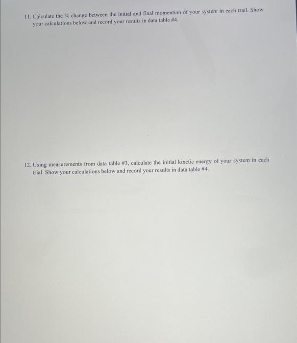 Data Table #310. Using measurements from data table | Chegg.com