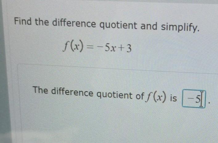 Solved Find the difference quotient and simplify. f(x) = | Chegg.com